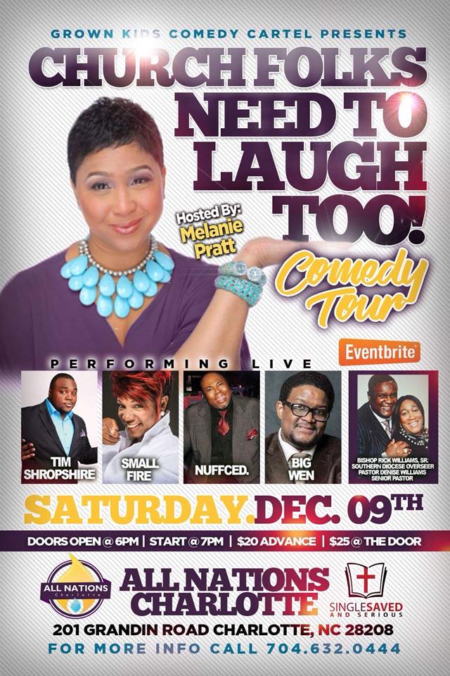 Church Folks Need to Laugh Too Comedy Tour | Praise 100.9