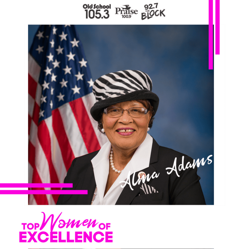 Top Women Of Excellence: Congresswoman Alma Adams | Praise 100.9