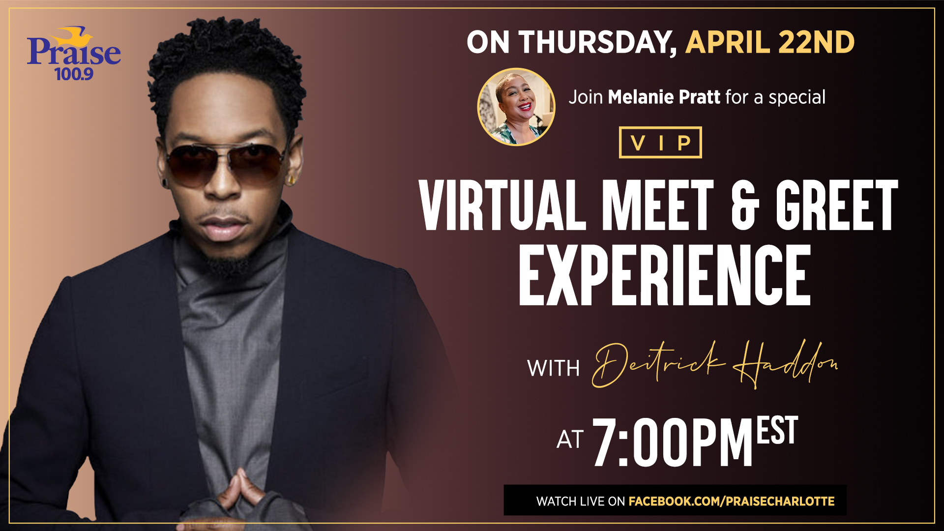 Watch the exclusive interview with Deitrick Haddon